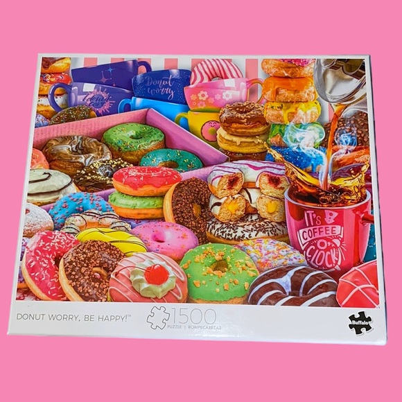 Buffalo Games & Puzzles | Games | Buffalo Games Puzzles Donut Worry Be ...